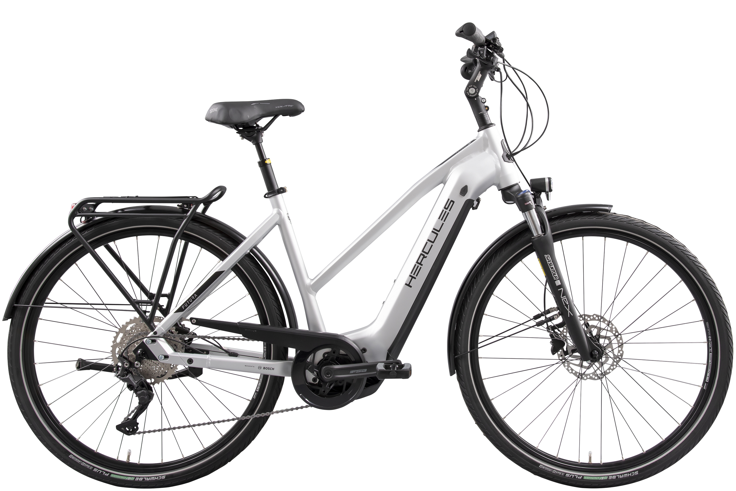 Hercules Futura Sport I-10 silber-matt 2021 - 28" 500 Wh 500 Wh - | SuperBike8