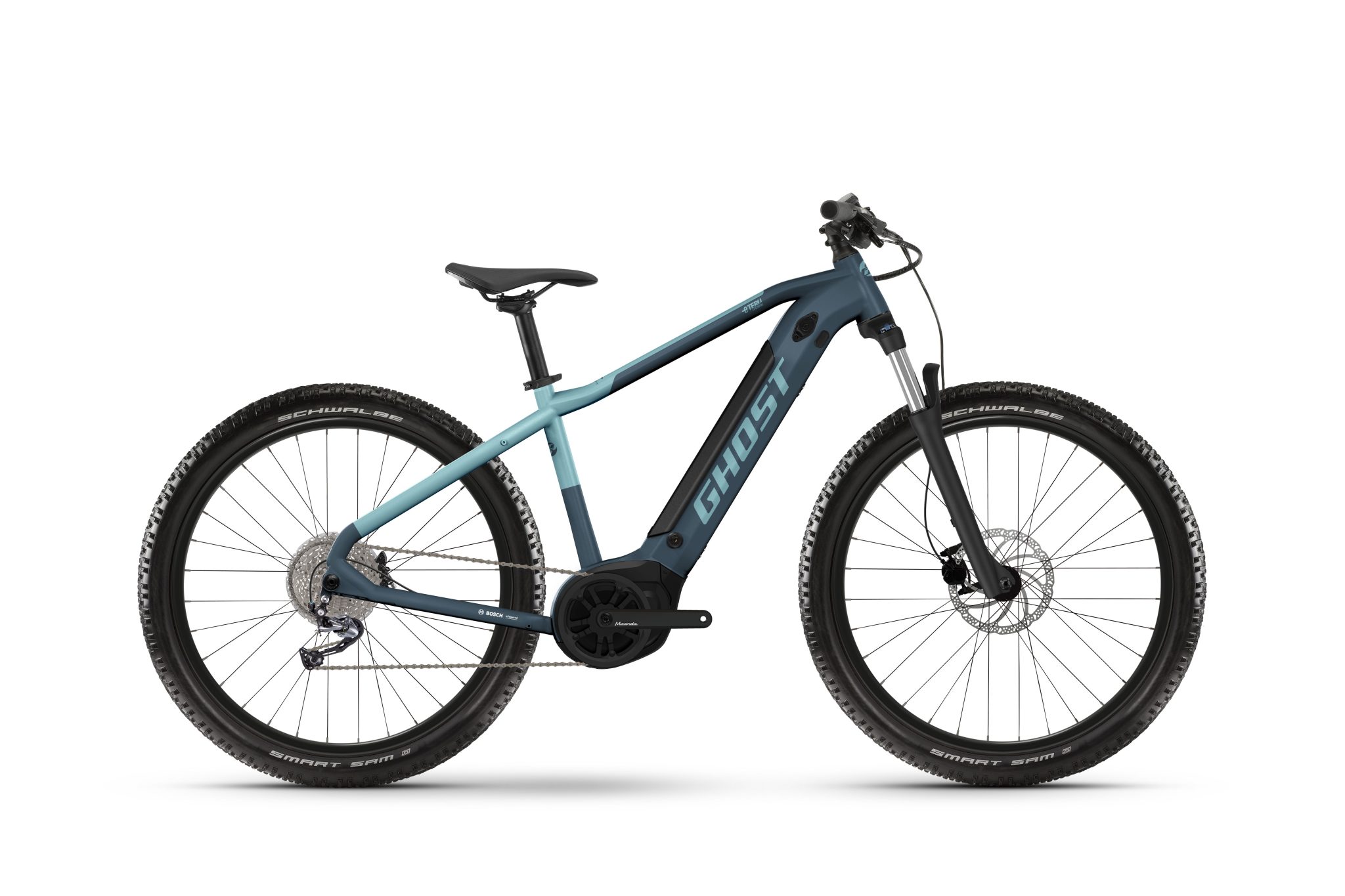 GHOST E-Teru Essential dark grey/met. light blue - glossy 2023 - 29 ...